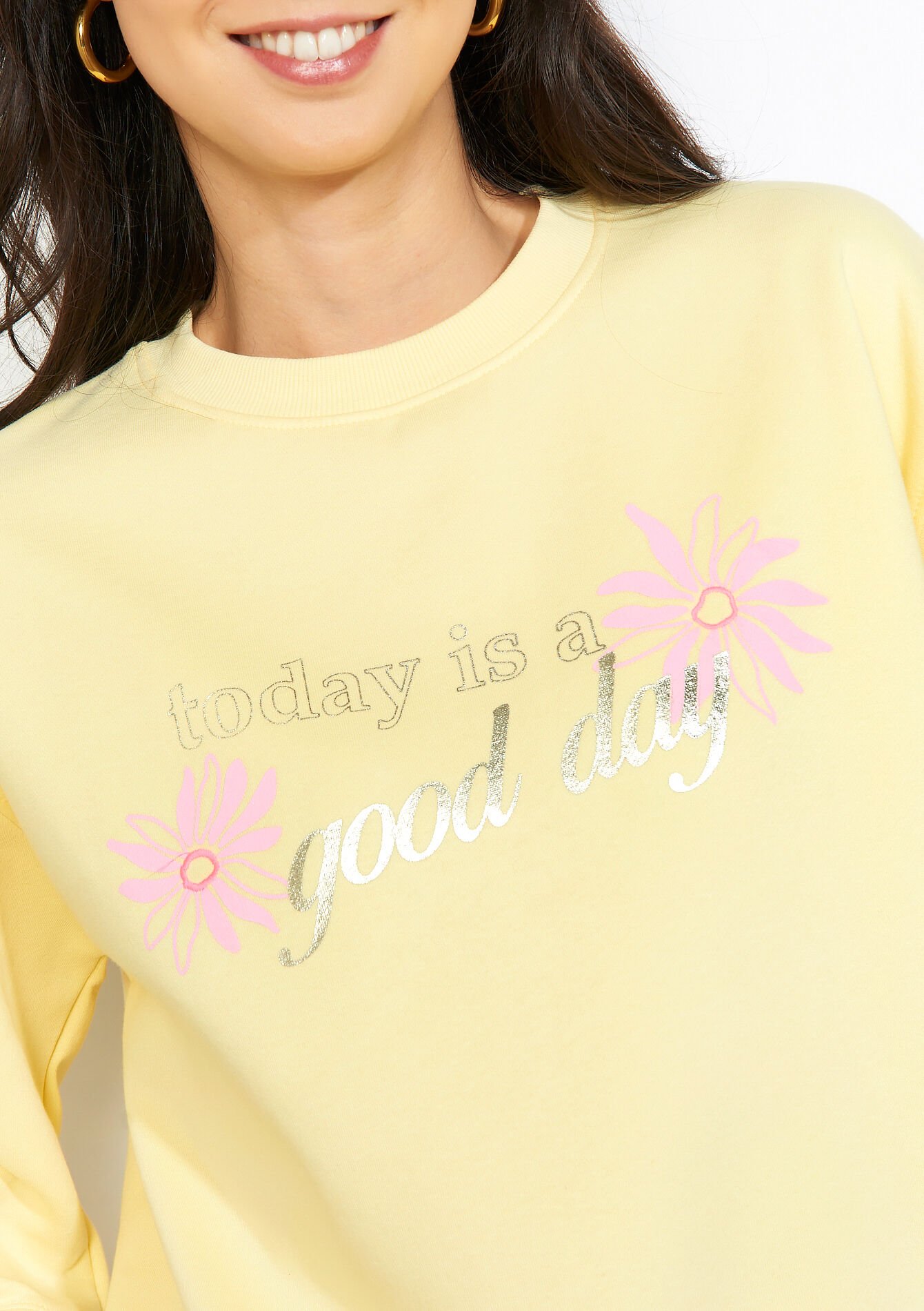 Sweat à message brodé | LolaLiza