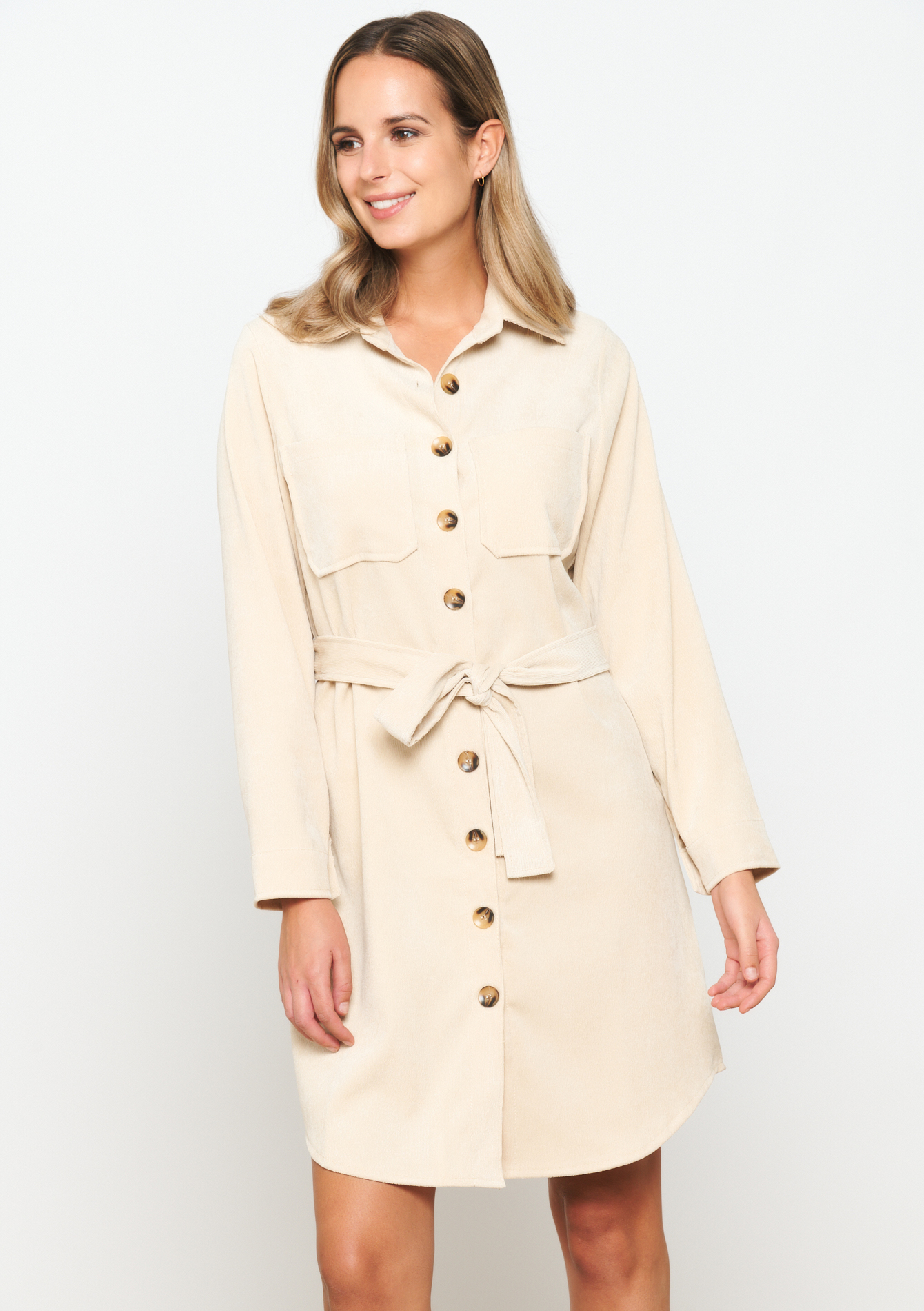 Fluwelen hemdjurk - LolaLiza